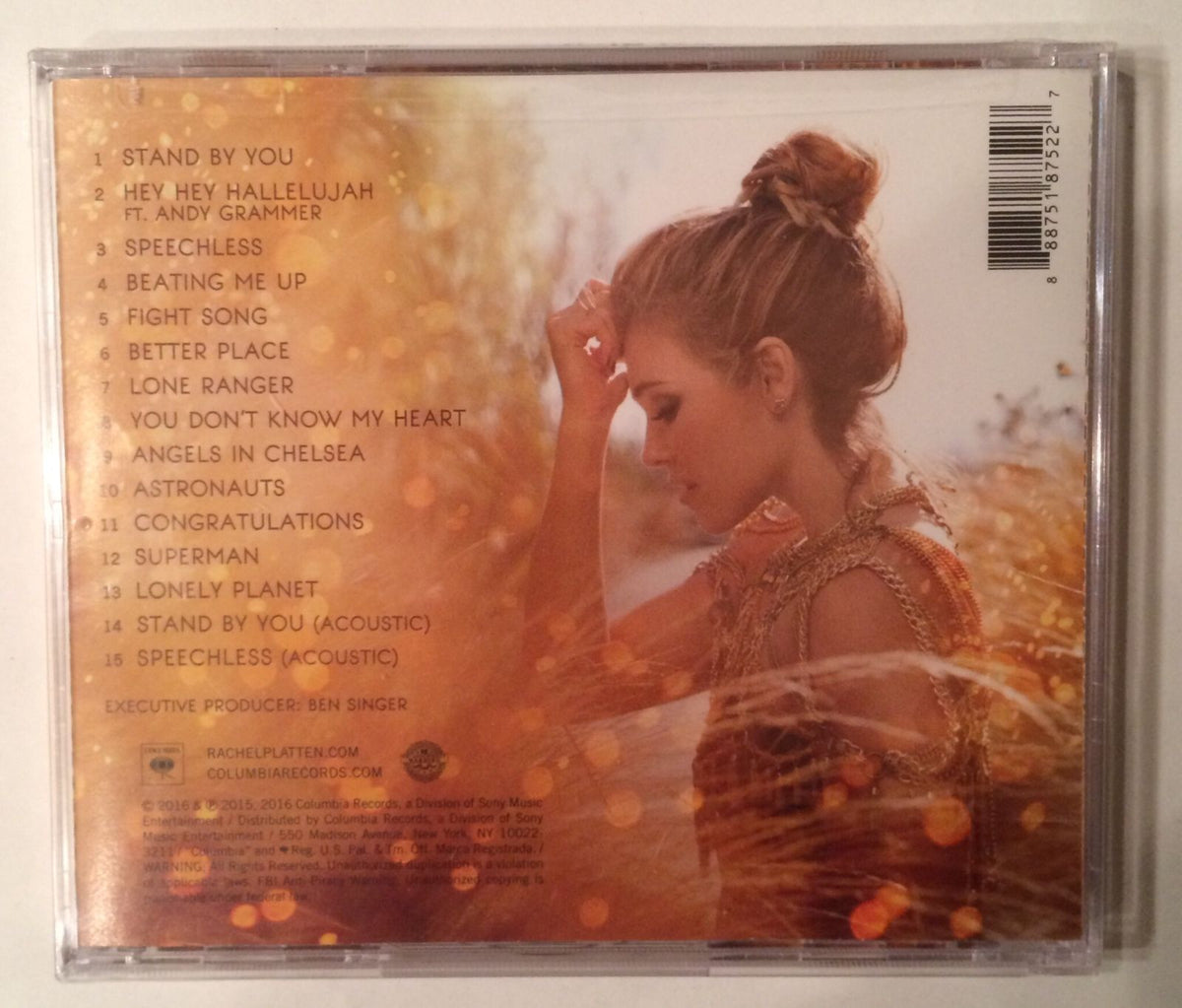 Rachel Platten 'Wildfire' Exclusive Limited Edition Bonus Tracks CD Br ...